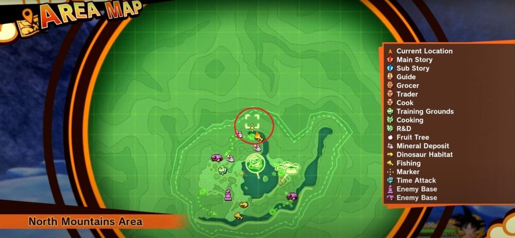Fatty Giant Fish | Dragon Ball Z Kakarot | Locations Guide | GameClubz