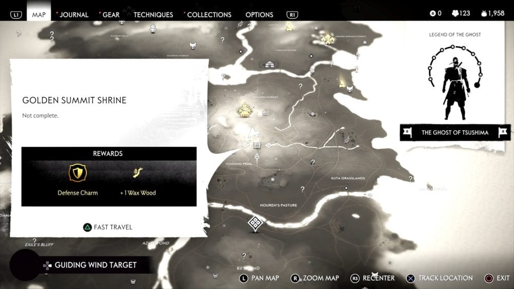 Shinto Shrine Locations Guide - Ghost of Tsushima