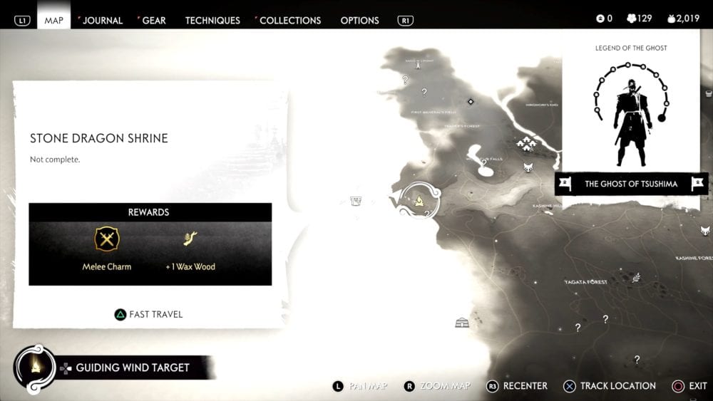 All 16 Shinto Shrines Locations & Maps - Ghost of Tsushima