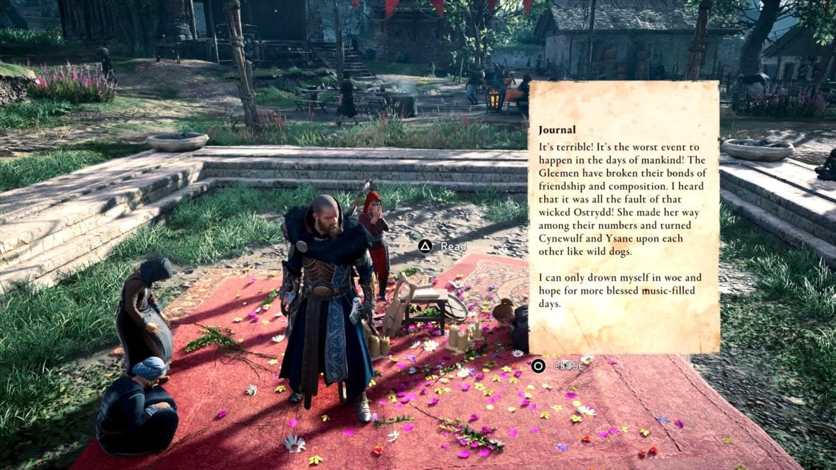 Gleemen Band Members Mystery - Assassin’s Creed Valhalla