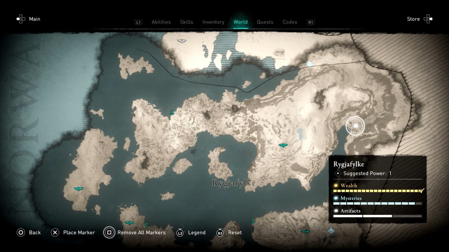 Rygjafylke Hoard Map Guide - Assassin’s Creed Valhalla