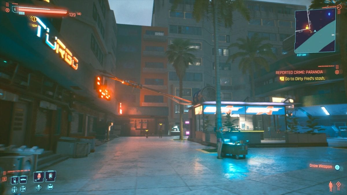Paranoia Dirty Fred Stash Location Guide - Cyberpunk 2077