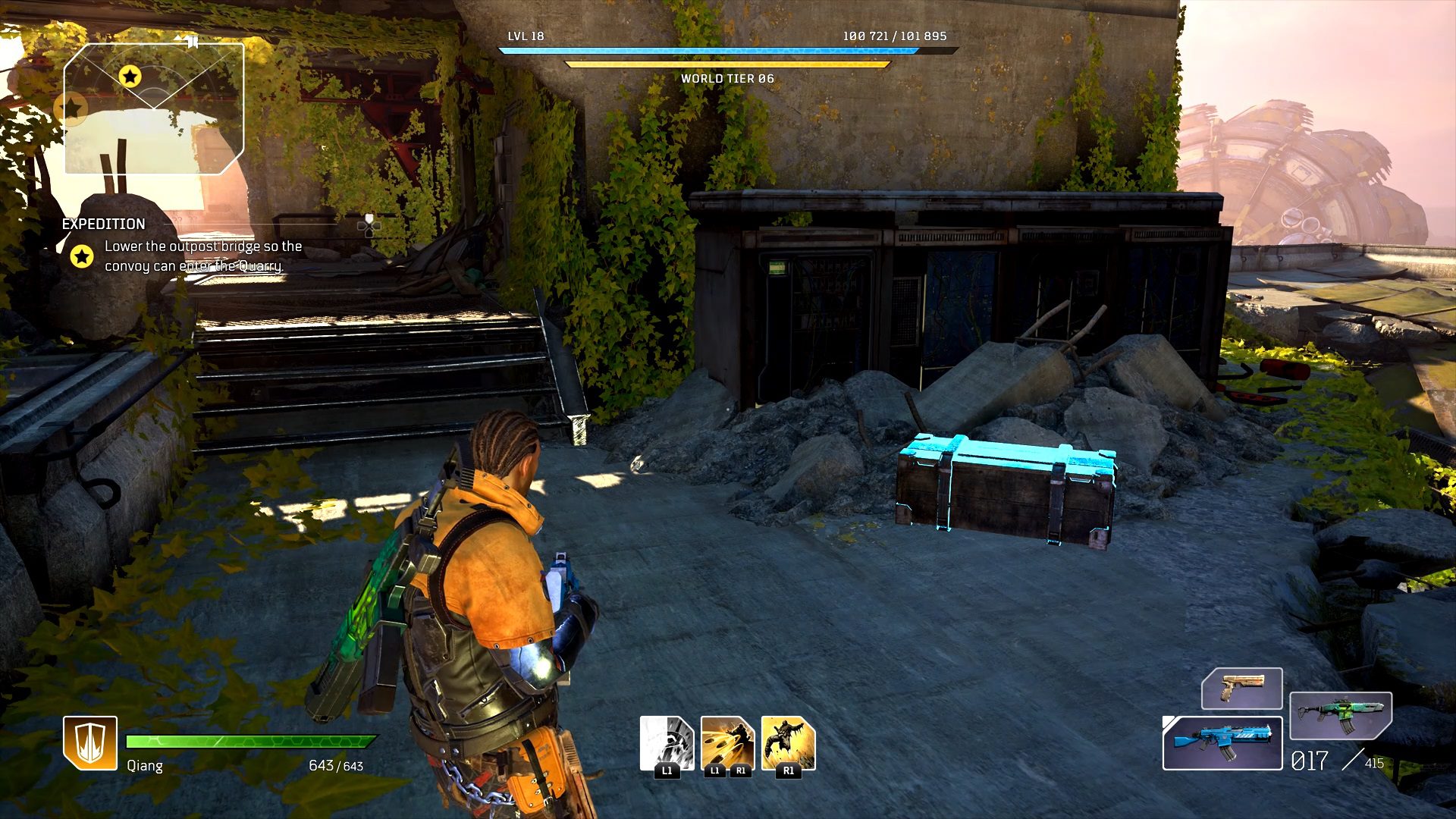 Outpost Gate Quarry Loot Chest Locations - Outriders