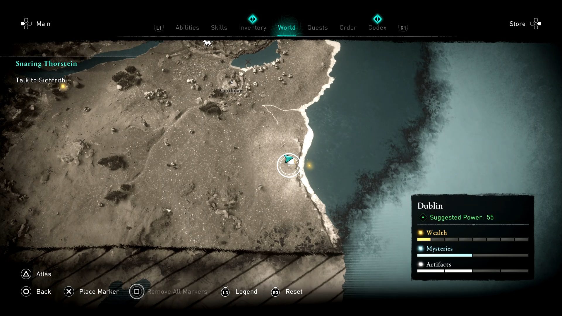 Dublin Hoard Map Treasure Location Guide - AC Valhalla