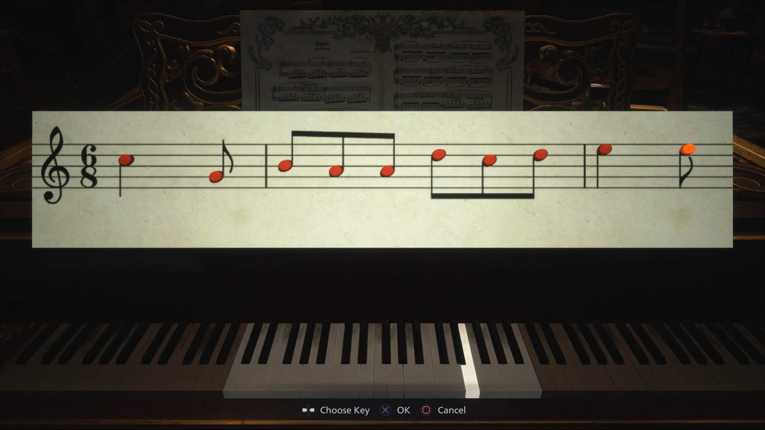 Opera Hall Piano Puzzle Guide - Resident Evil Village (RE8)