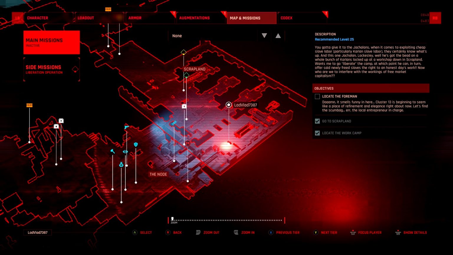 Liberation Operation Scrapland Foreman Location - The Ascent