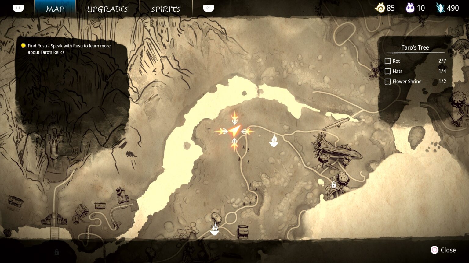 Taro's Tree Rot Locations Guide - Kena Bridge Of Spirits