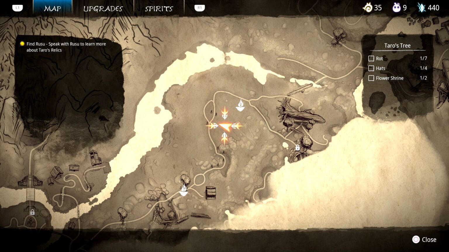 Taro's Tree Rot Locations Guide - Kena Bridge Of Spirits