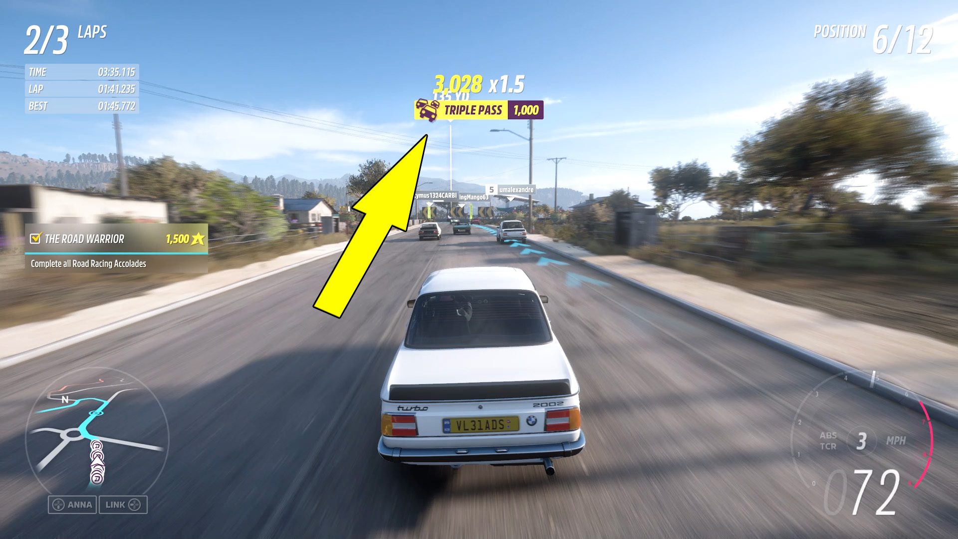 FH5 Hasta La Vista: How To Get 25 Triple Pass Combos