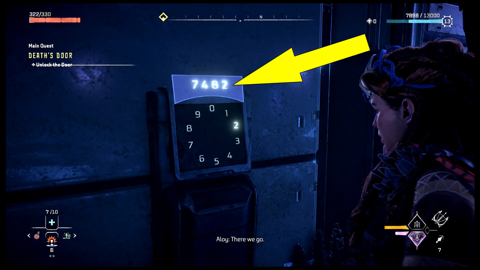 Horizon Forbidden West Death's Door: Where To Find The Code