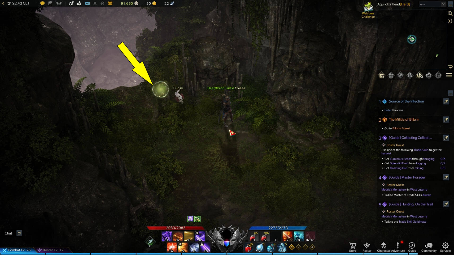 Aquilok's Head Mokoko Seed Locations Guide - Lost Ark