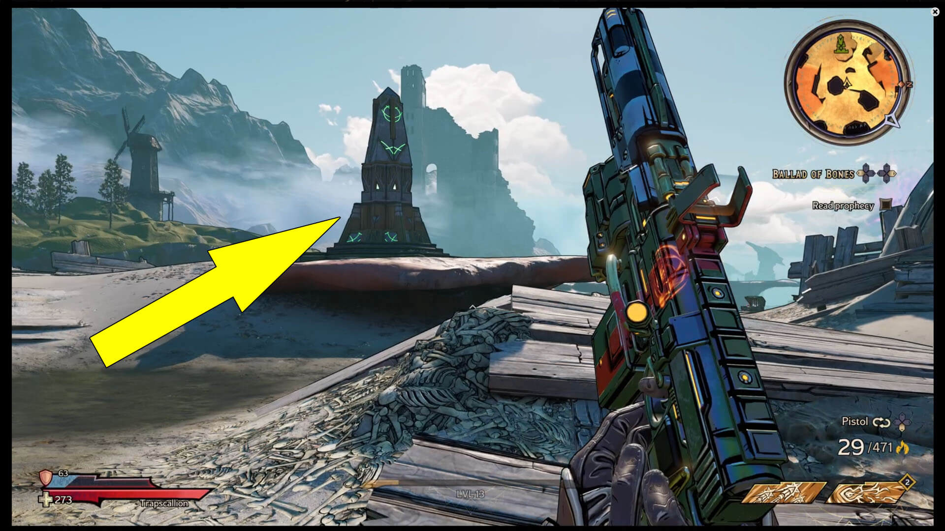 Queen's Gate Ancient Obelisk Guide - Tiny Tina's Wonderlands