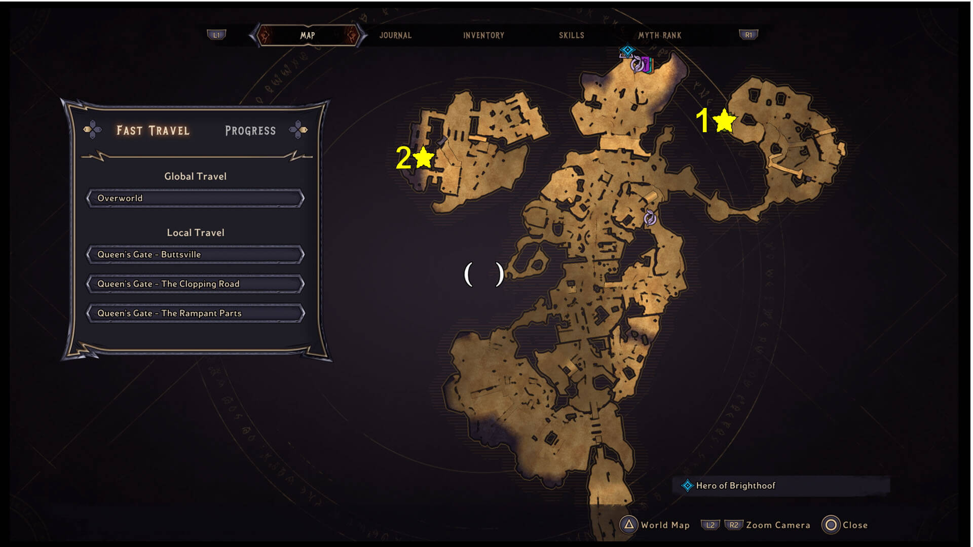 Queen's Gate Lost Marble Locations - Tiny Tina's Wonderlands