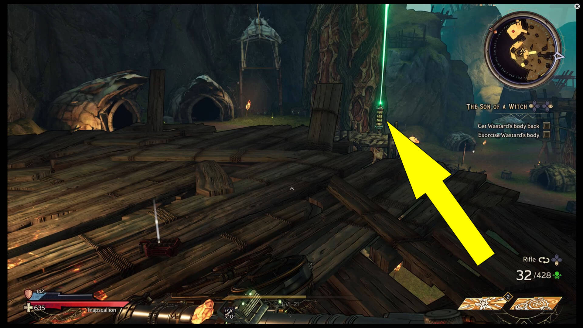 Weepwild Dankness Rune Switch - Tiny Tina's Wonderlands