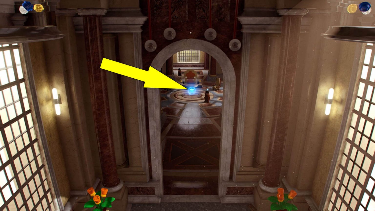 Pillar Push Puzzle - Lego Star Wars Skywalker Saga Guide