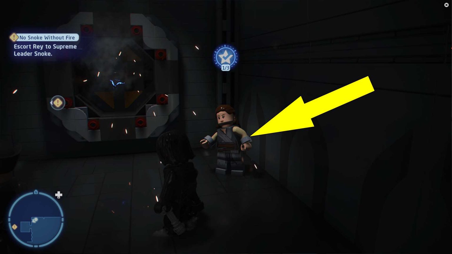 No Snoke Without Fire Challenges - Lego SW Skywalker Saga