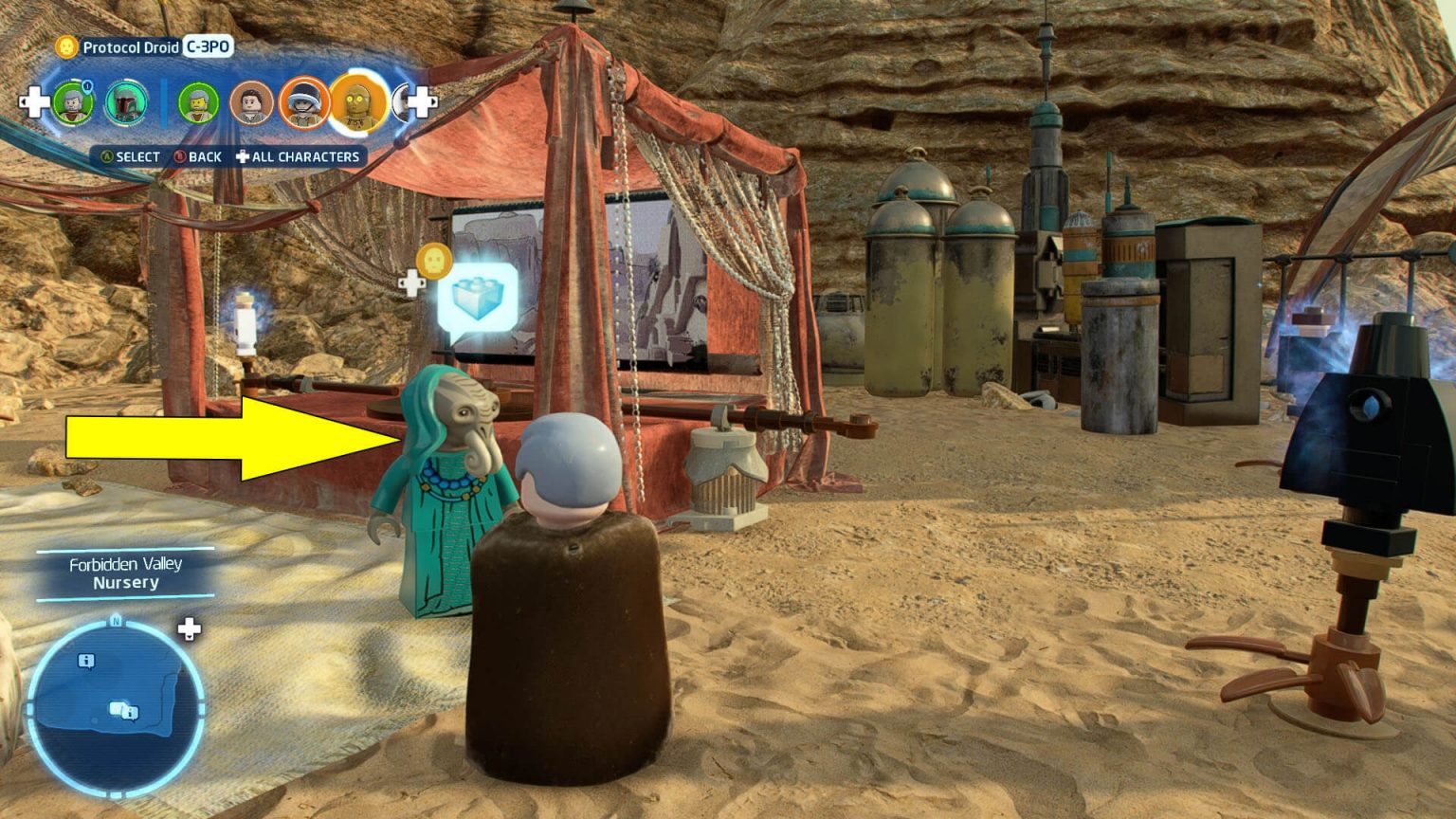 Pasaana Pantomime Puzzle - Lego Star Wars Skywalker Saga