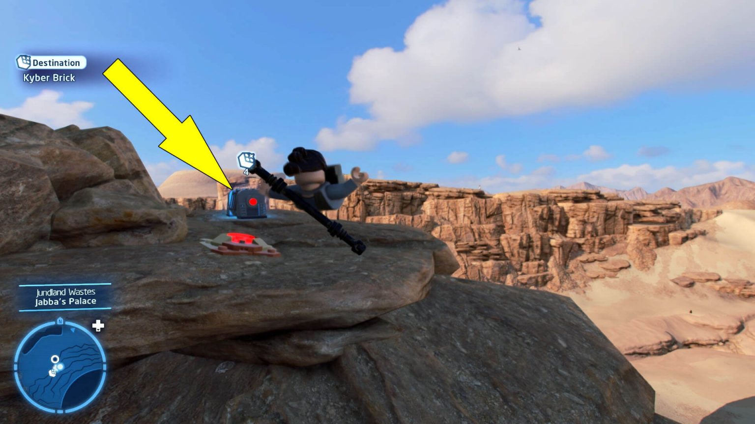 Rocky Reception Puzzle - Lego Star Wars Skywalker Saga Guide