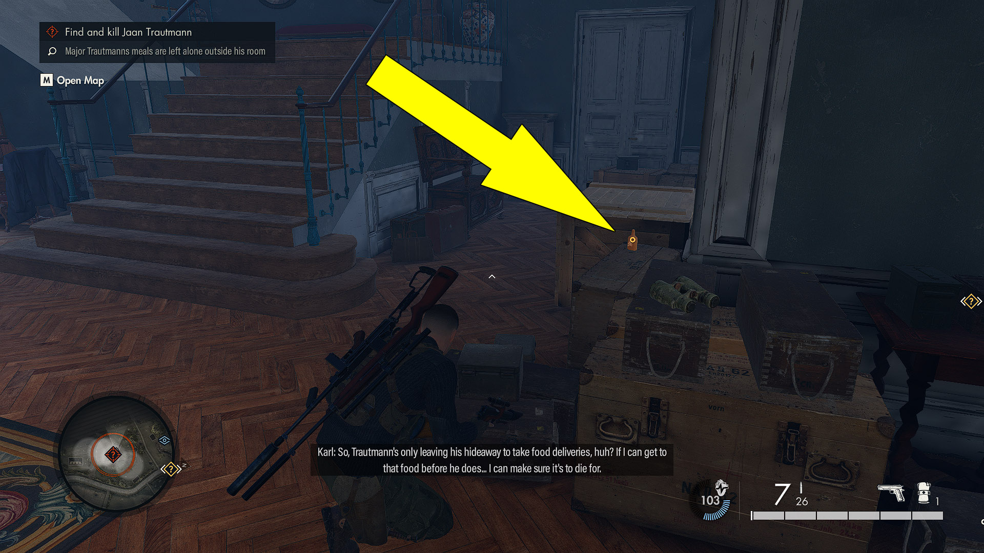 How To Kill Jaan Trautmann With Poison - Sniper Elite 5