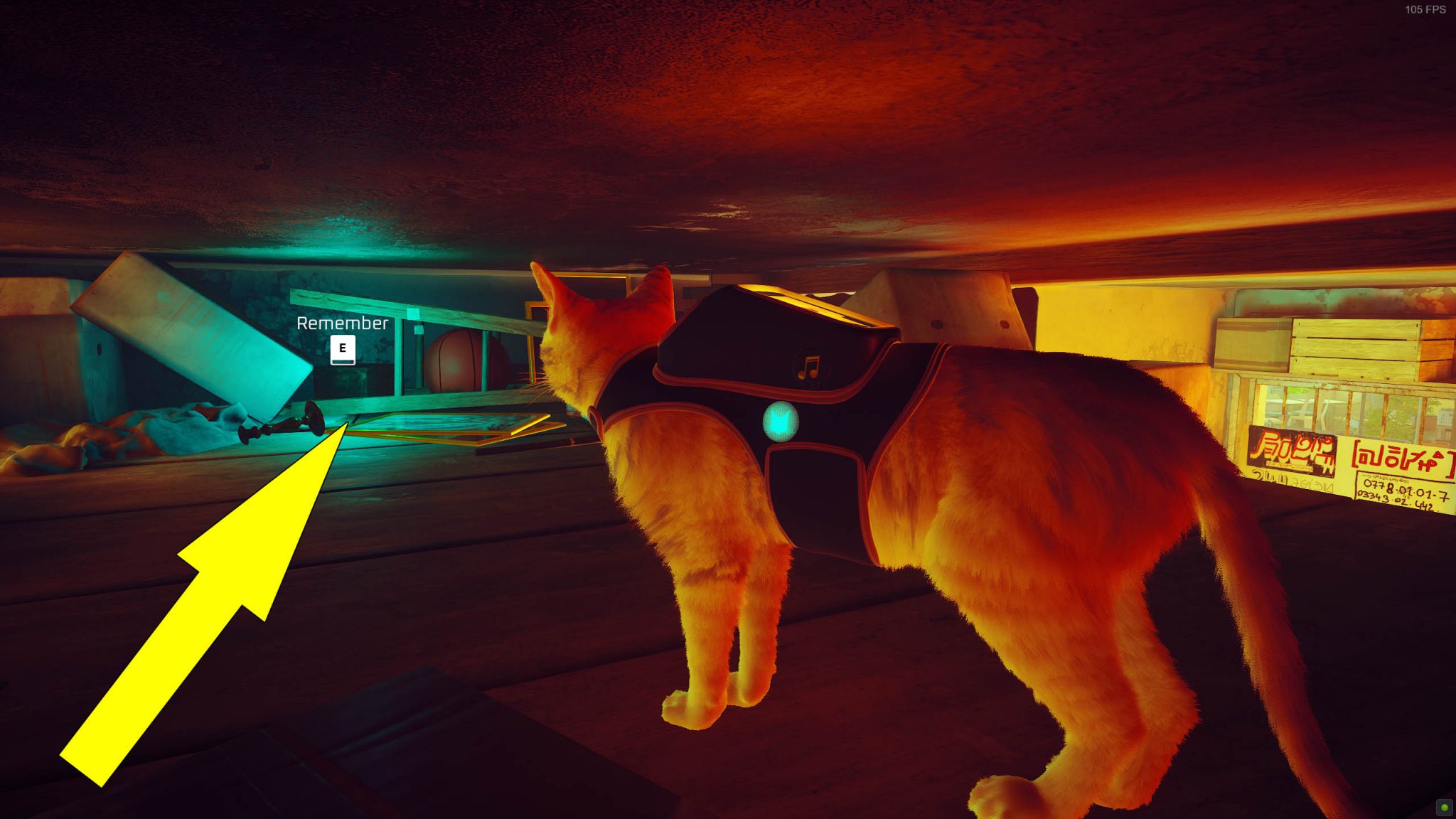 B-12 Memory Collectible Locations - Stray