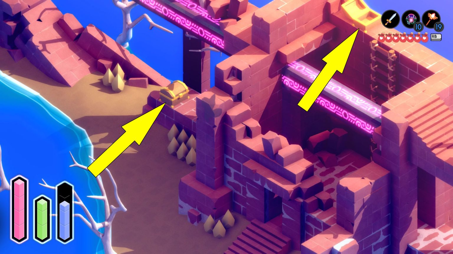 Tunic Ruined Atoll: Where To Find All Golden Chests