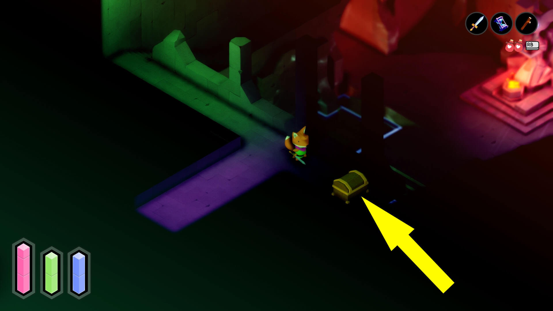 Tunic Under The Well: Where To Find All Golden Chests