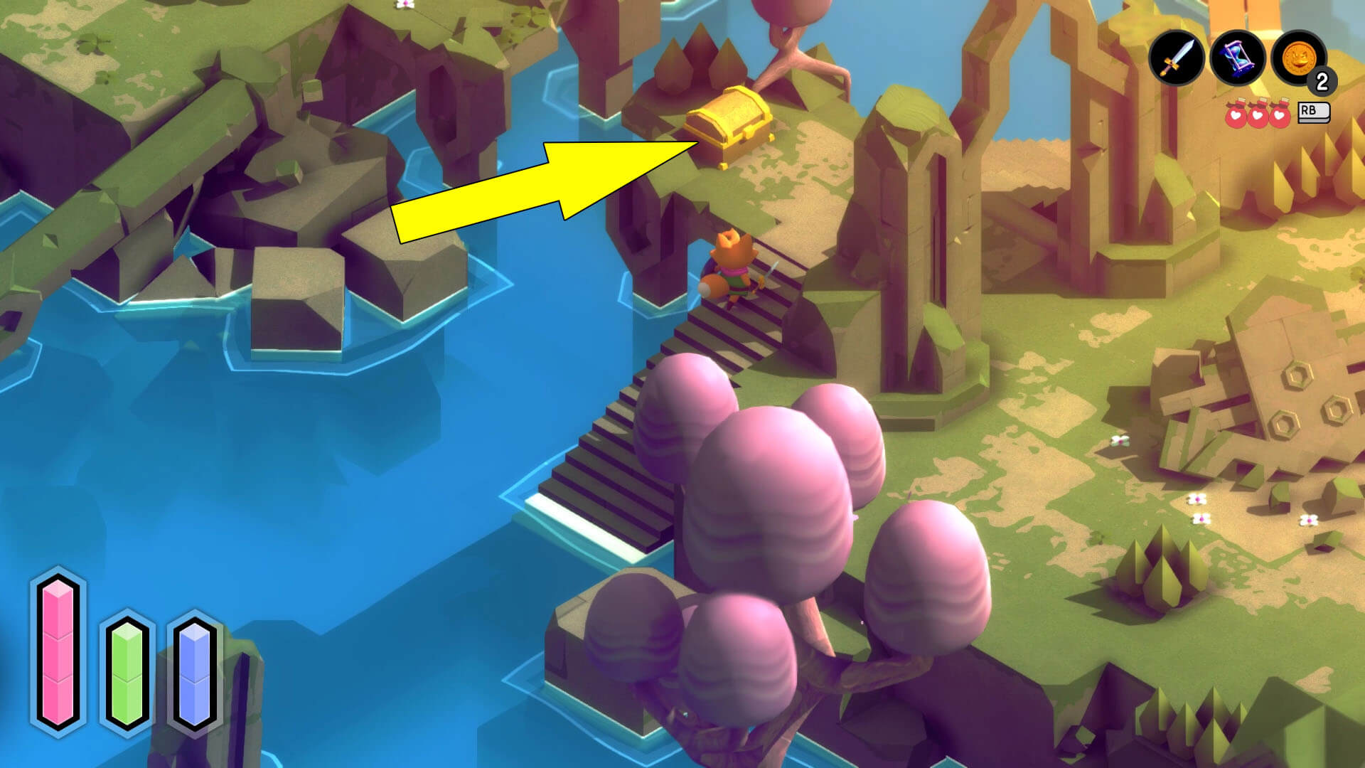 Tunic West Garden: Where To Find All Golden Chests