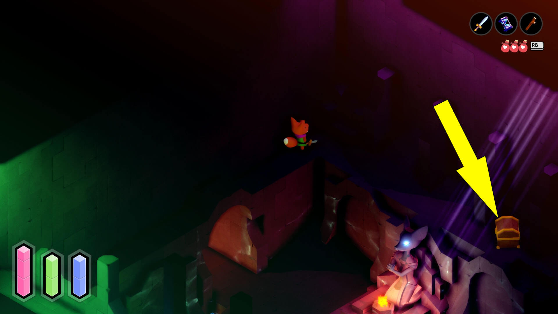 Tunic Under The Well: Where To Find All Golden Chests