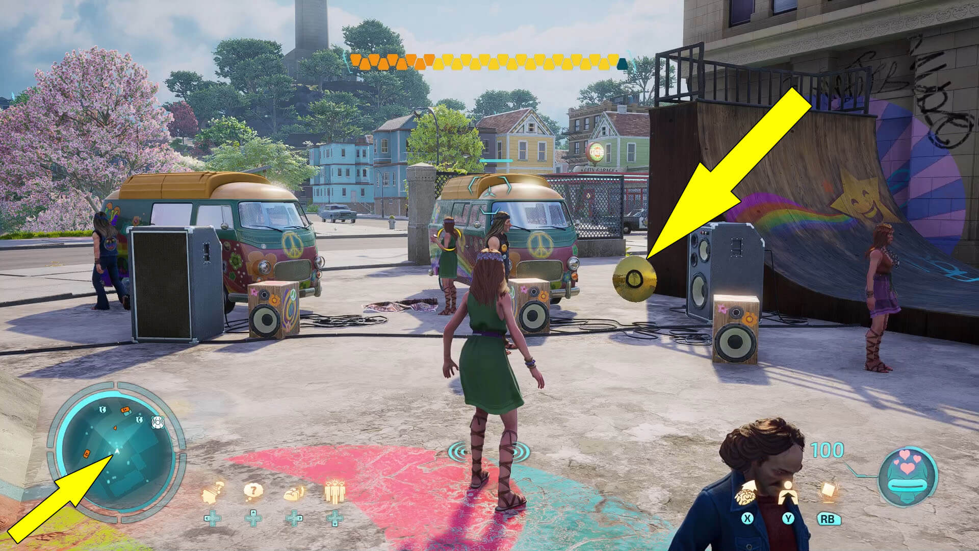 Bay City Jukebox Song Locations Guide - Destroy All Humans 2