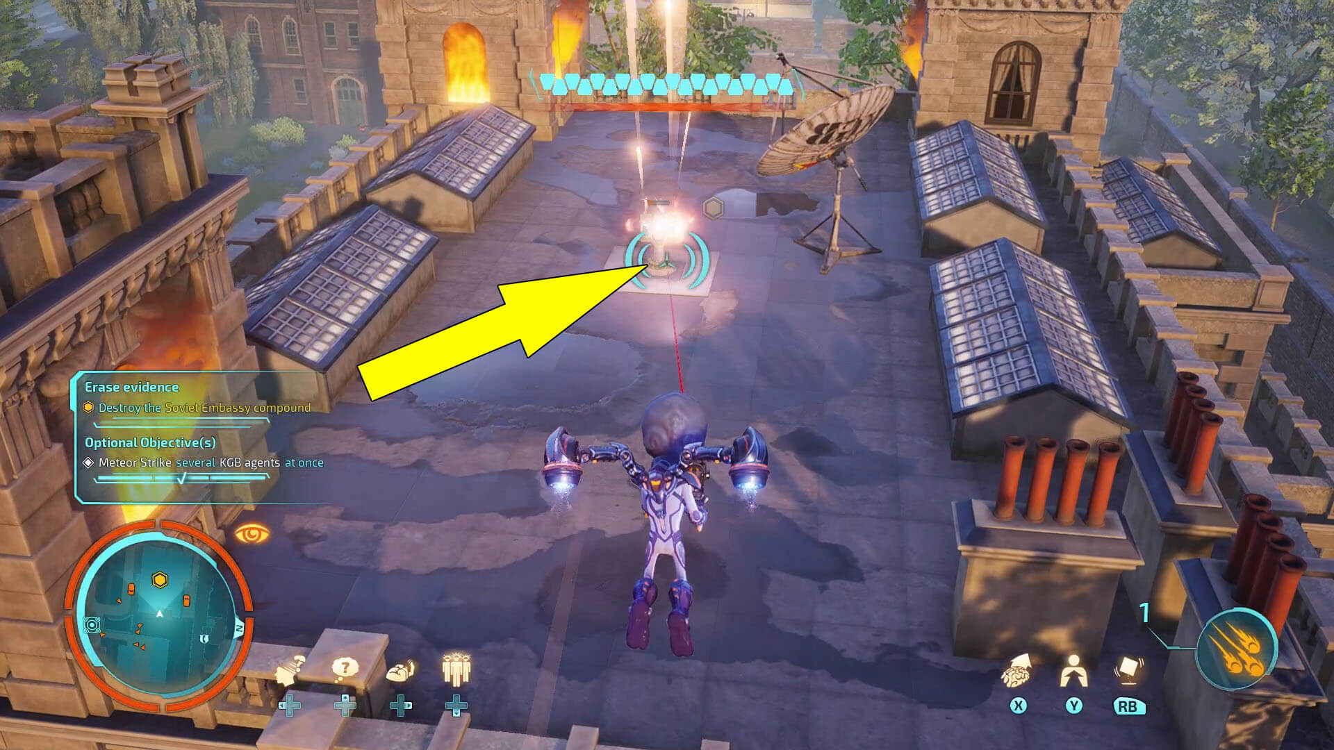 On Natalya's Secret Service Guide - Destroy All Humans 2
