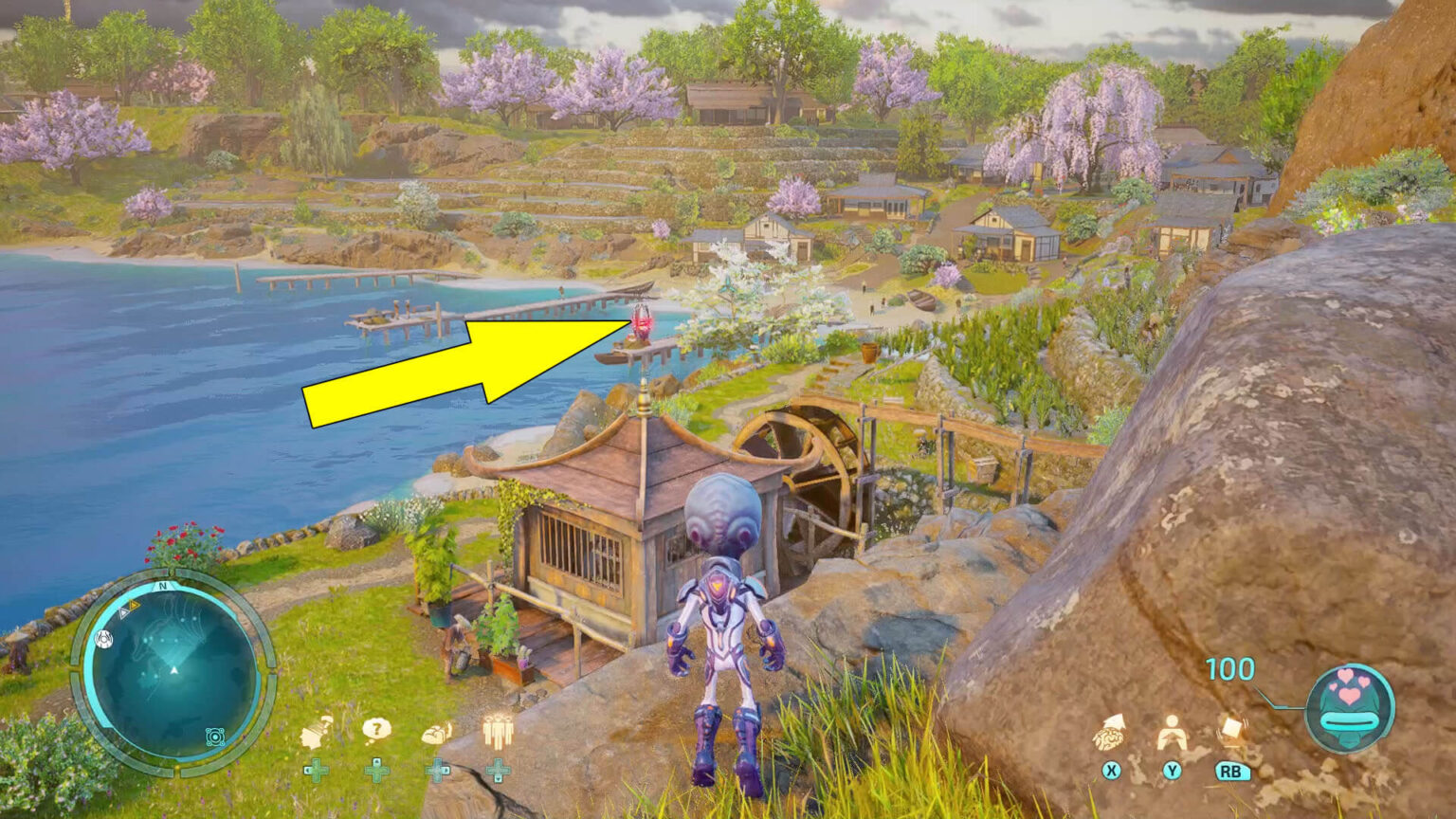Takoshima Artwork Locations Guide - Destroy All Humans 2