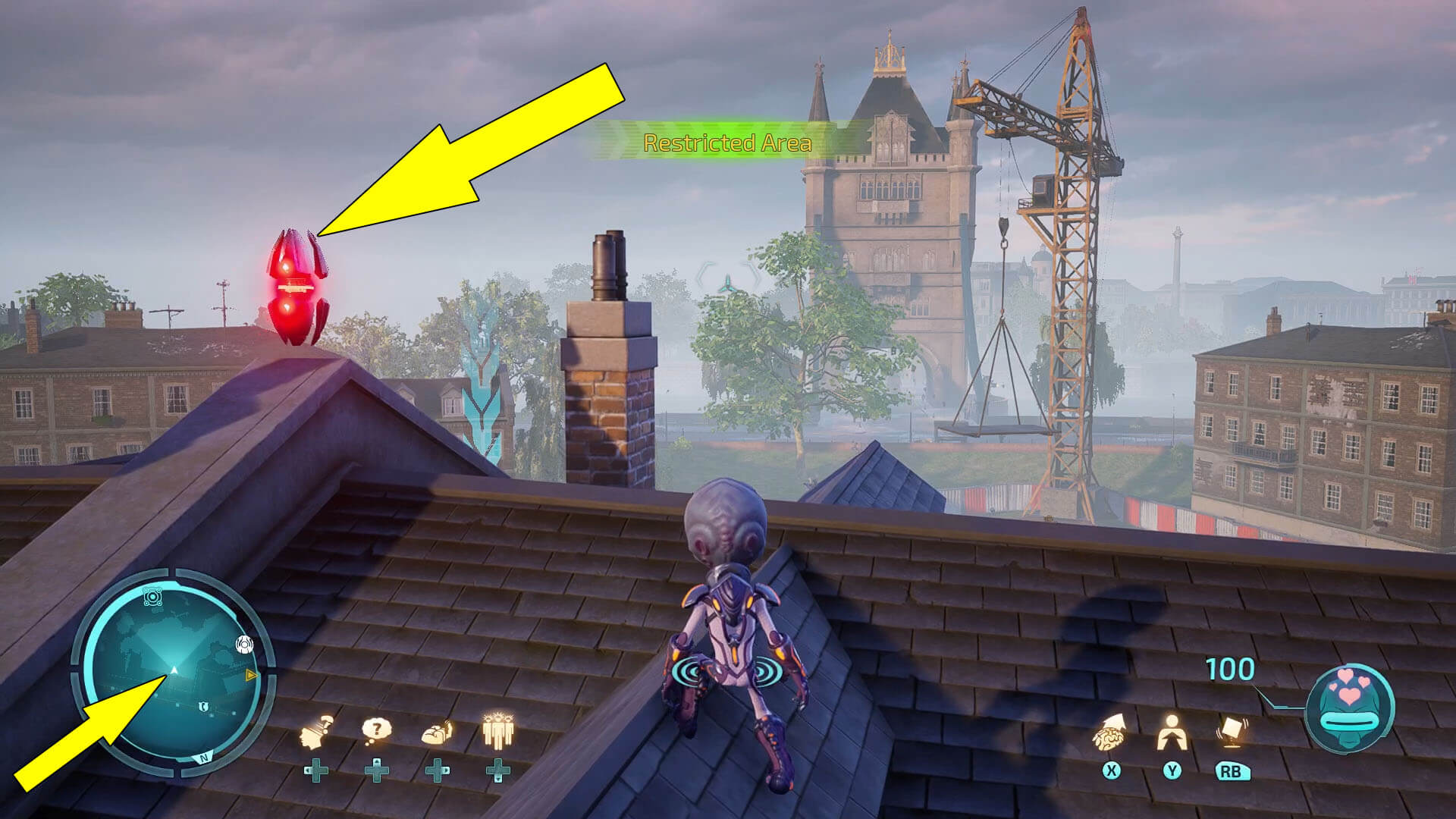 Albion Artwork Locations Guide - Destroy All Humans 2 2022