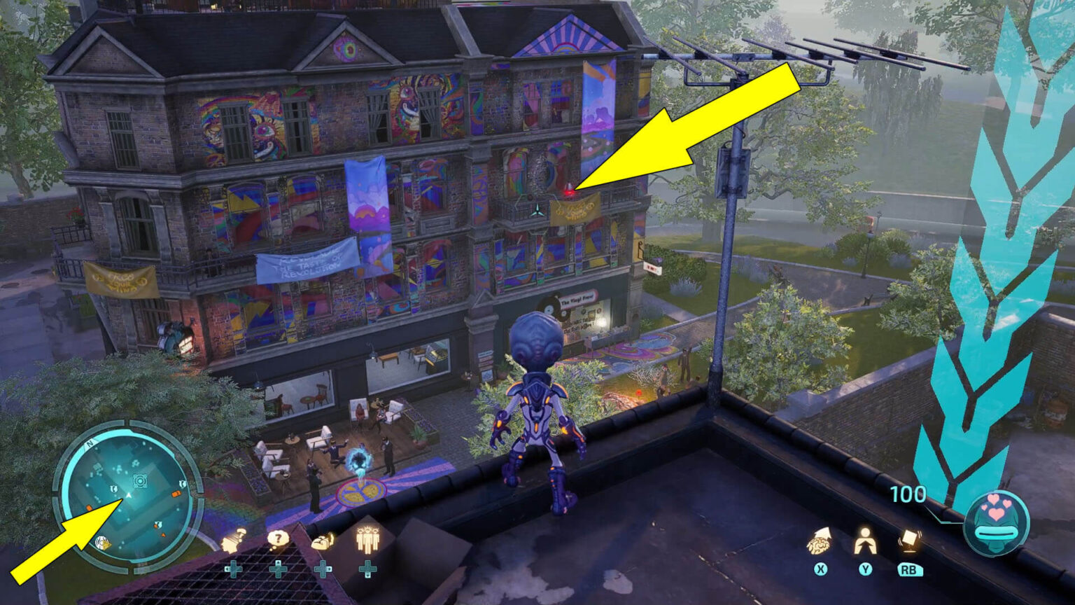 Albion Artwork Locations Guide - Destroy All Humans 2 2022