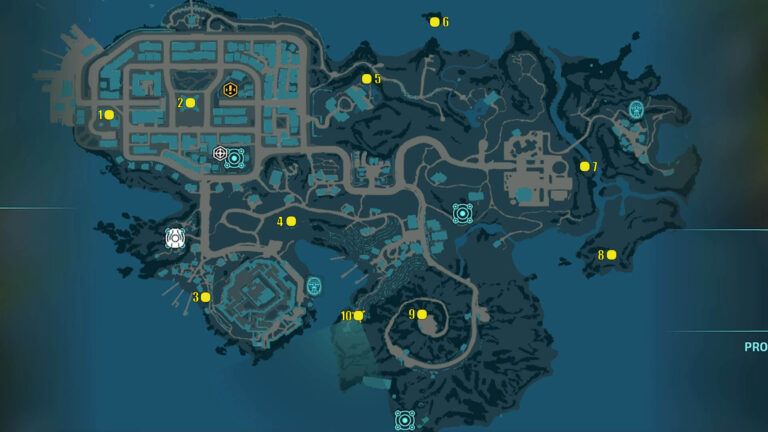 Takoshima Artwork Locations Guide - Destroy All Humans 2