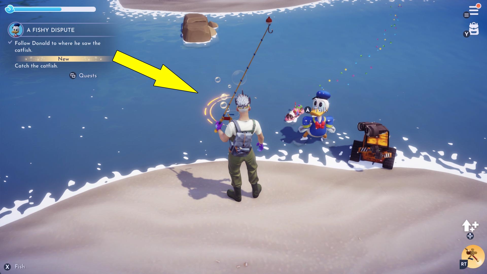 Fishy Dispute Sunlit Plateau Memory - Disney Dreamlight Valley