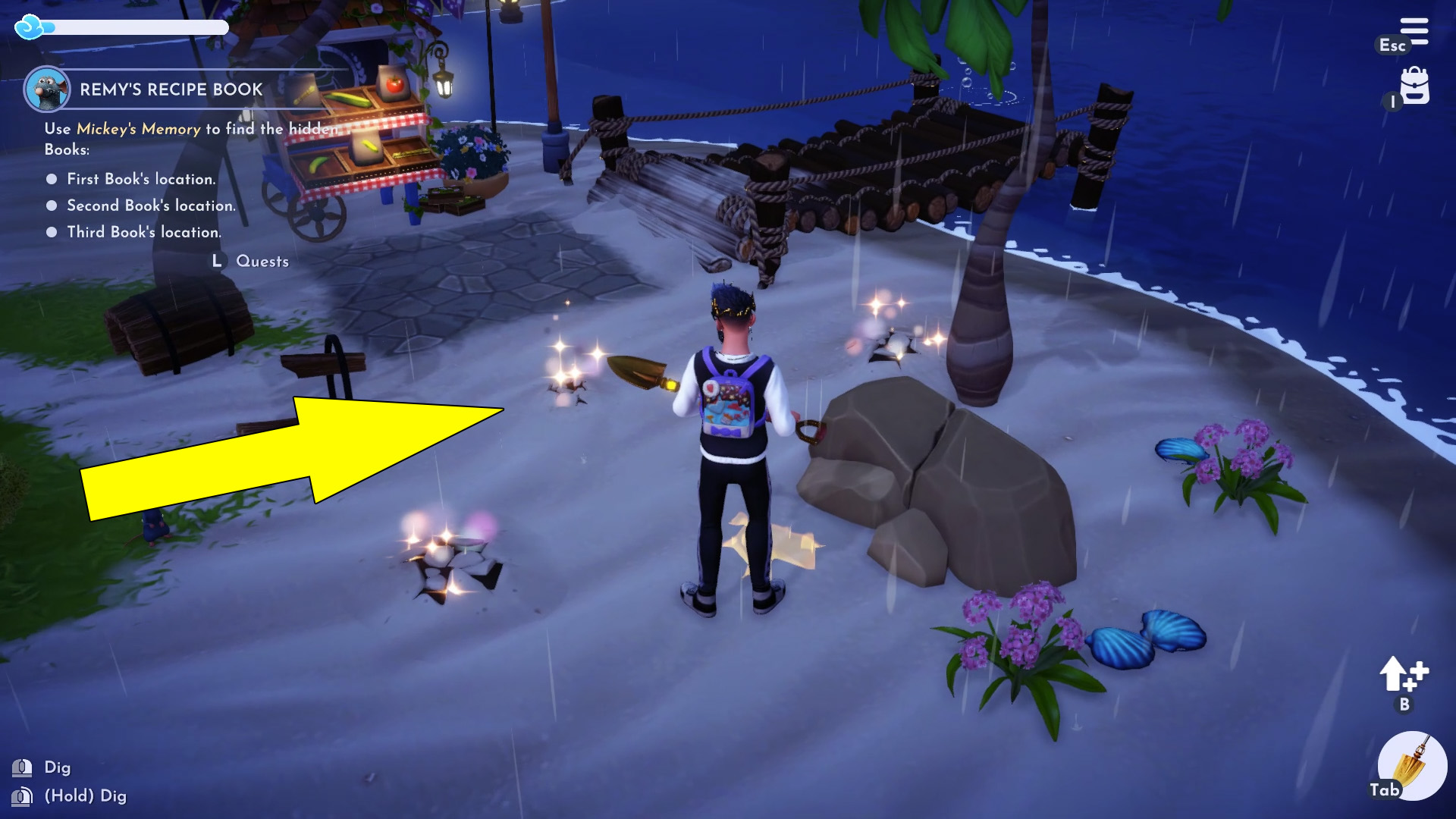 Remy's Recipe Books Locations - Disney Dreamlight Valley