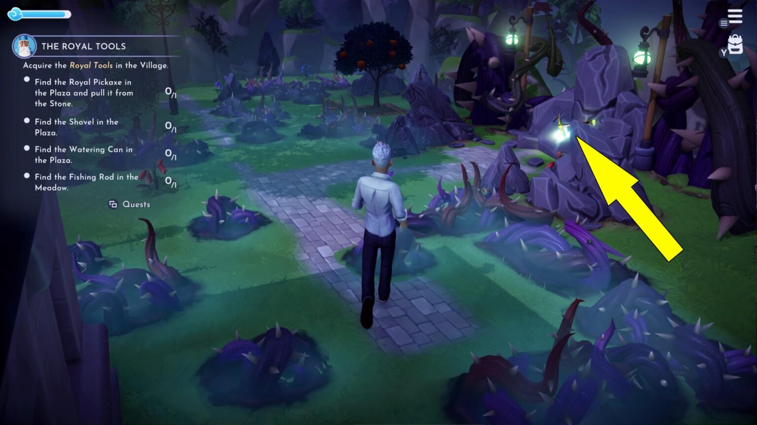 Royal Tools Plaza Locations - Disney Dreamlight Valley Guide