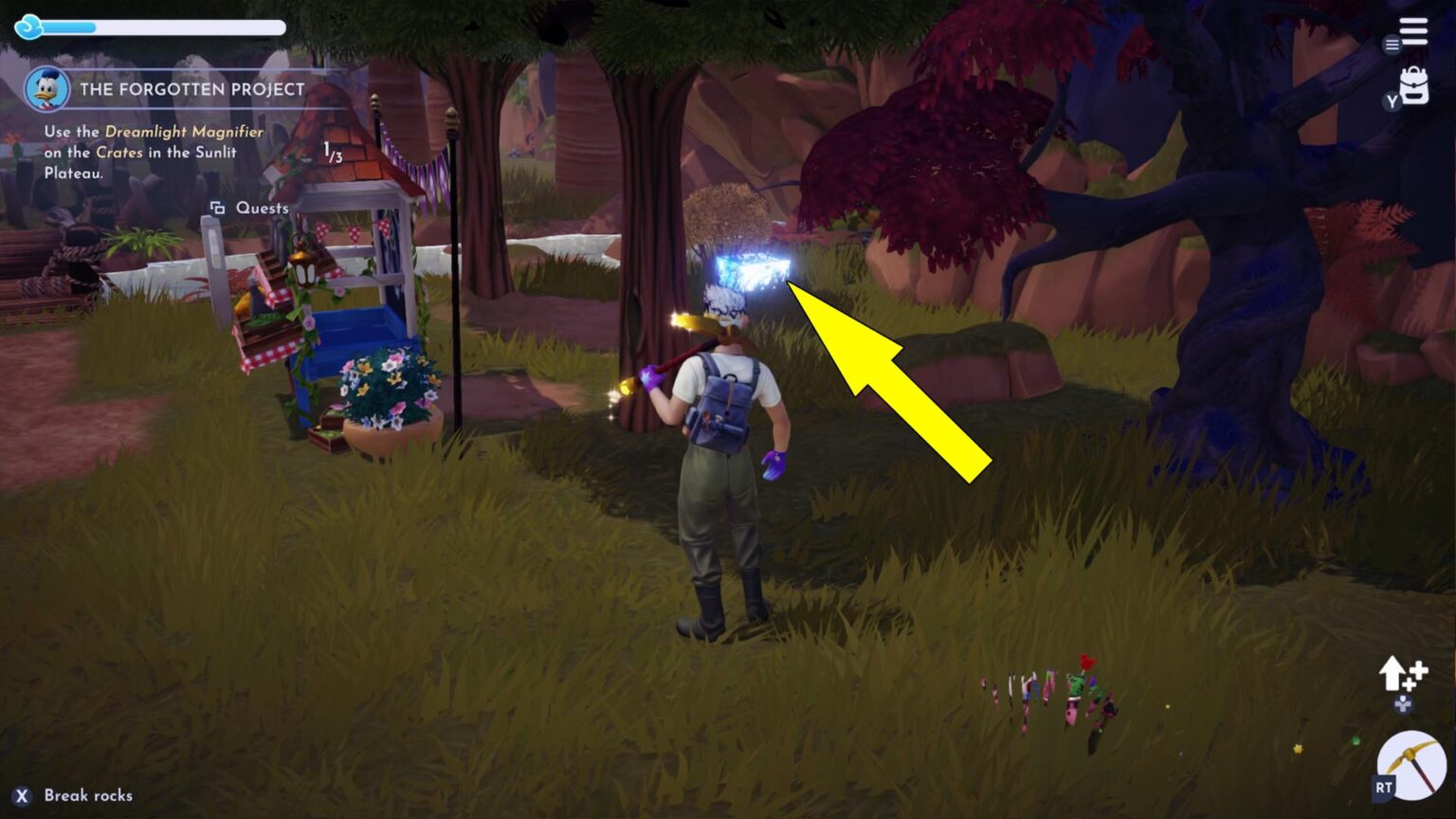 Forgotten Project Memory Crates - Disney Dreamlight Valley