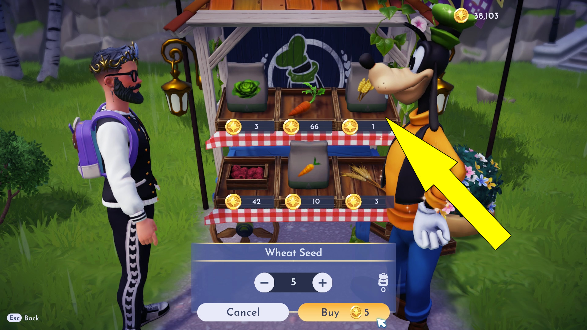 Village Project Garden Items Crafting - Disney Dreamlight Valley