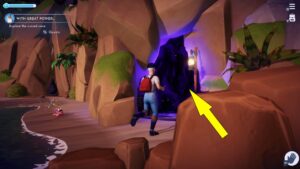 With Great Power Cave Magic Gates - Disney Dreamlight Valley