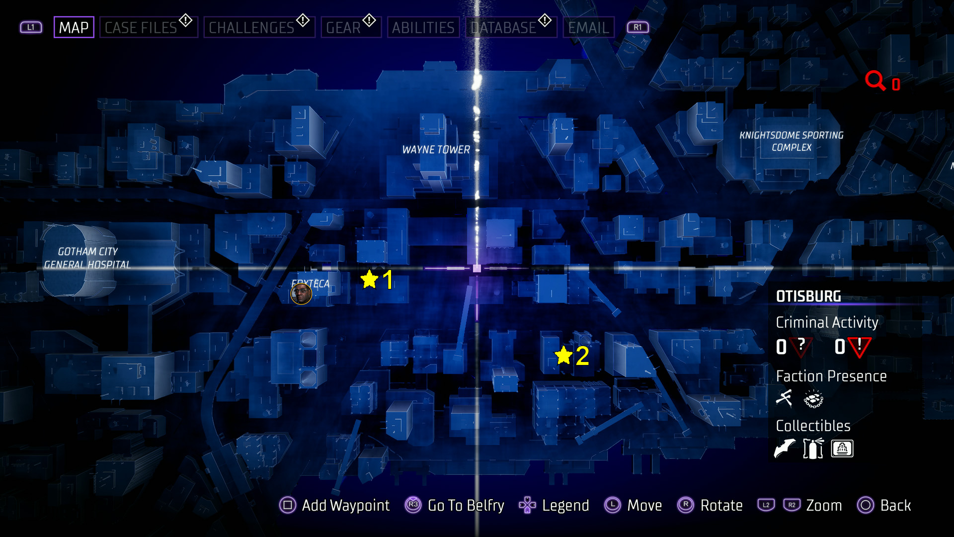 Historia Strigidae Page Locations Guide - Gotham Knights