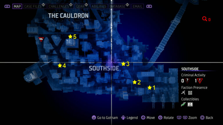 Landmark Locations Guide - Gotham Knights