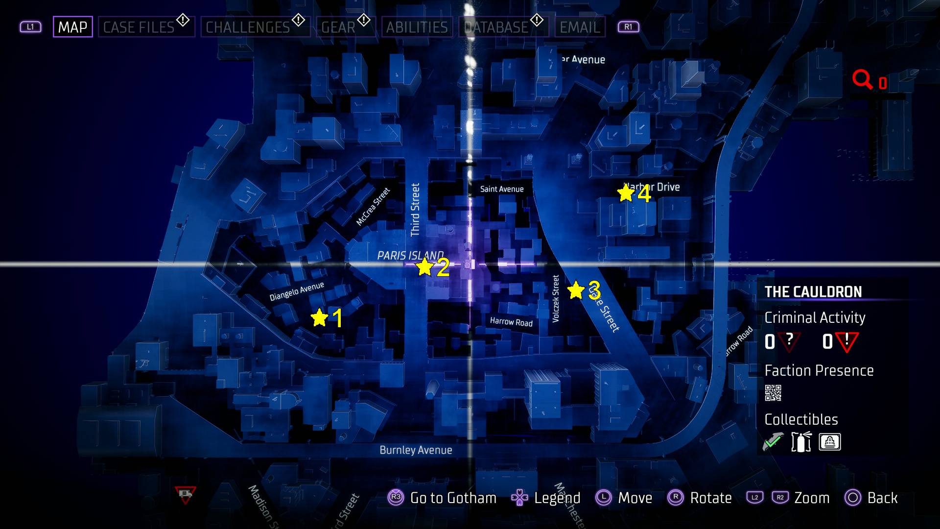 Landmark Locations Guide - Gotham Knights