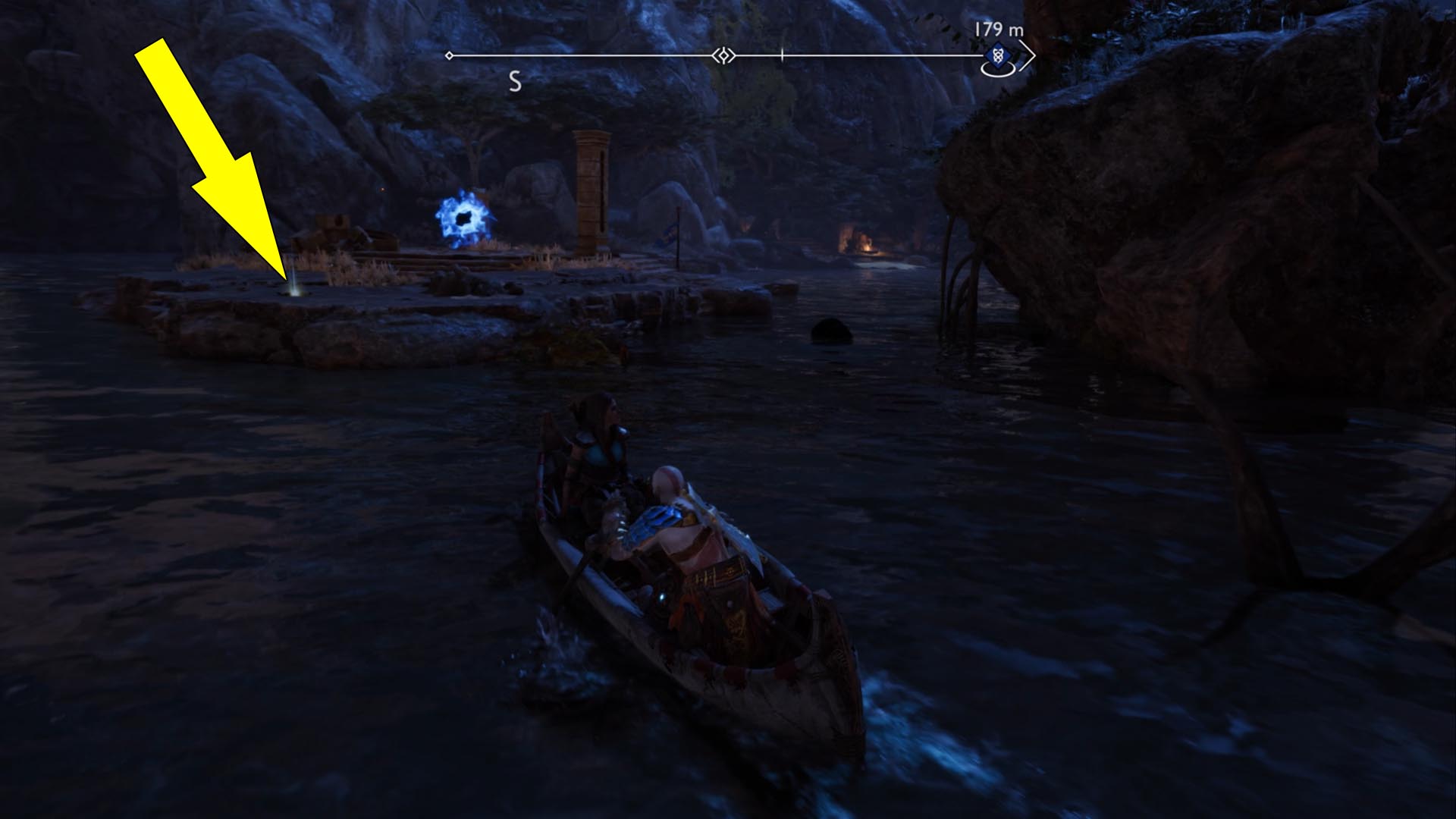 A Scar Is Born Buried Treasure Map - God of War Ragnarok