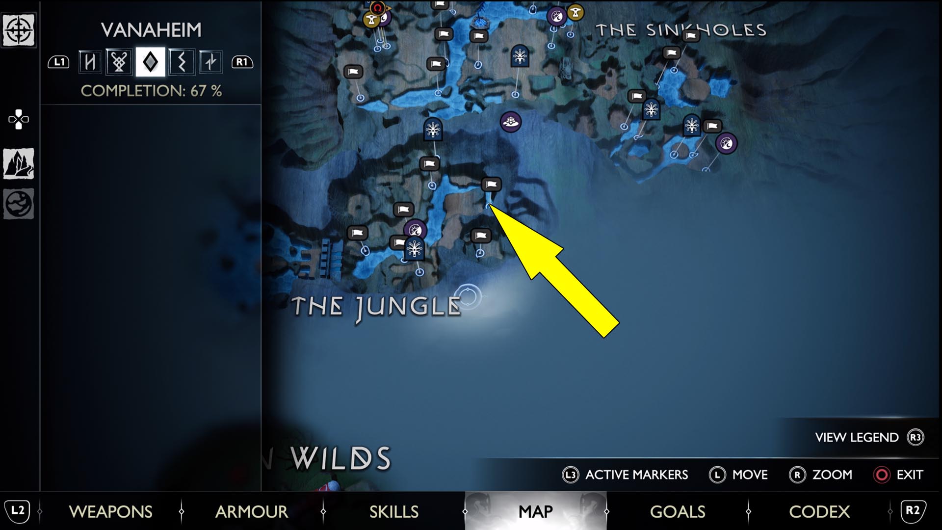 Trail Of Dead Dragon Feeding Ground - God Of War Ragnarok