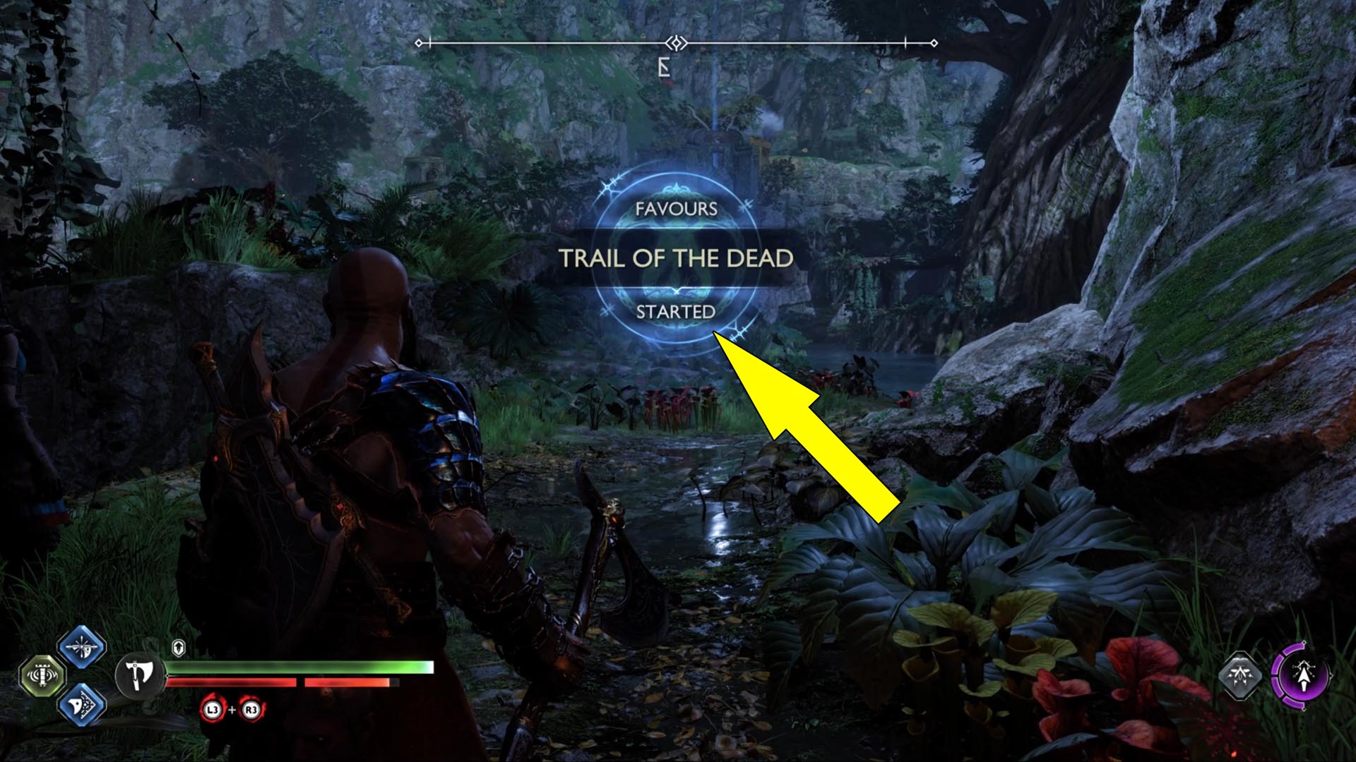 Trail Of Dead Dragon Feeding Ground - God Of War Ragnarok