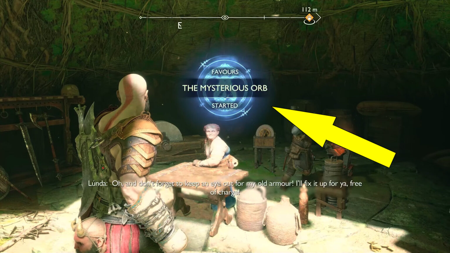 Mysterious Orb Location - God Of War Ragnarok