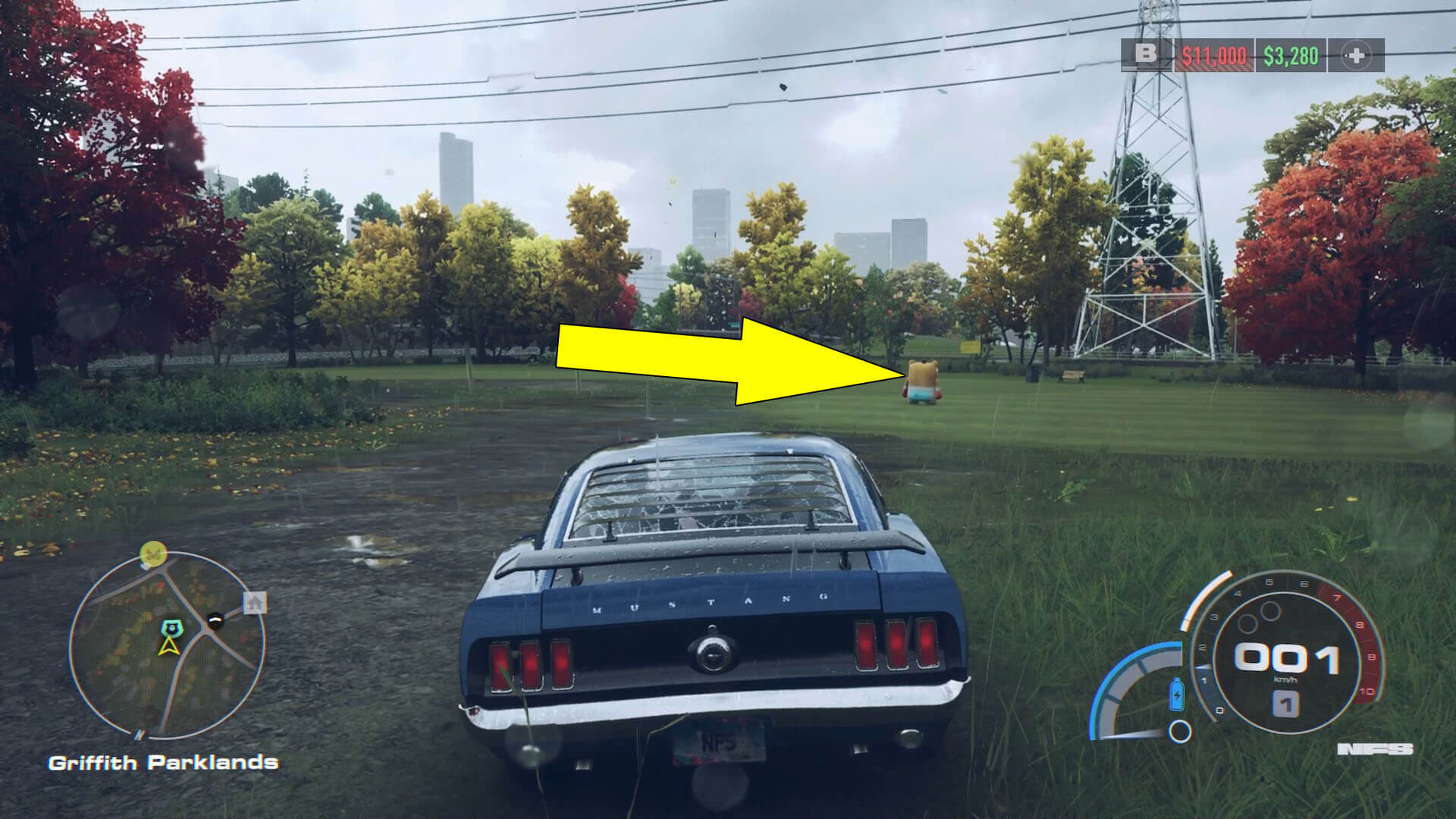 Griffith Parklands Bear Champ Locations - NFS Unbound