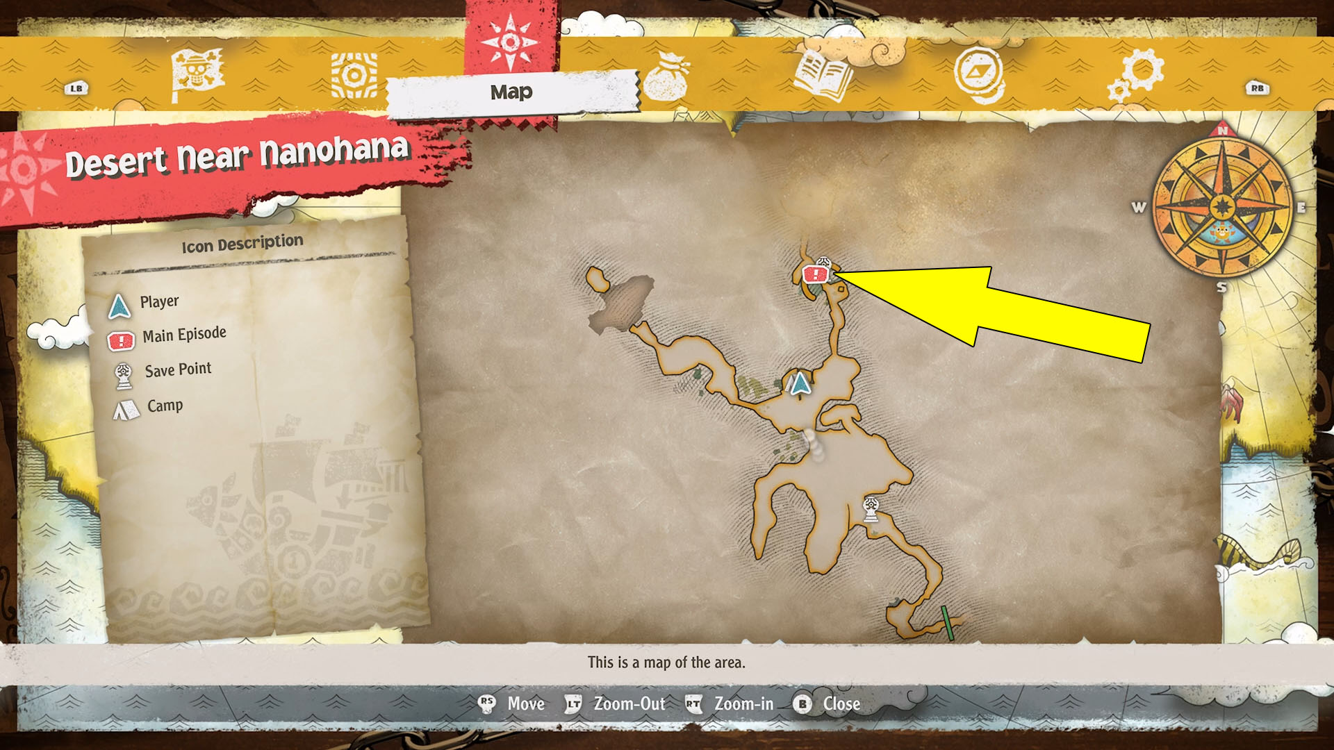 Hungry Navi Bird Desert Nuts Locations - One Piece Odyssey