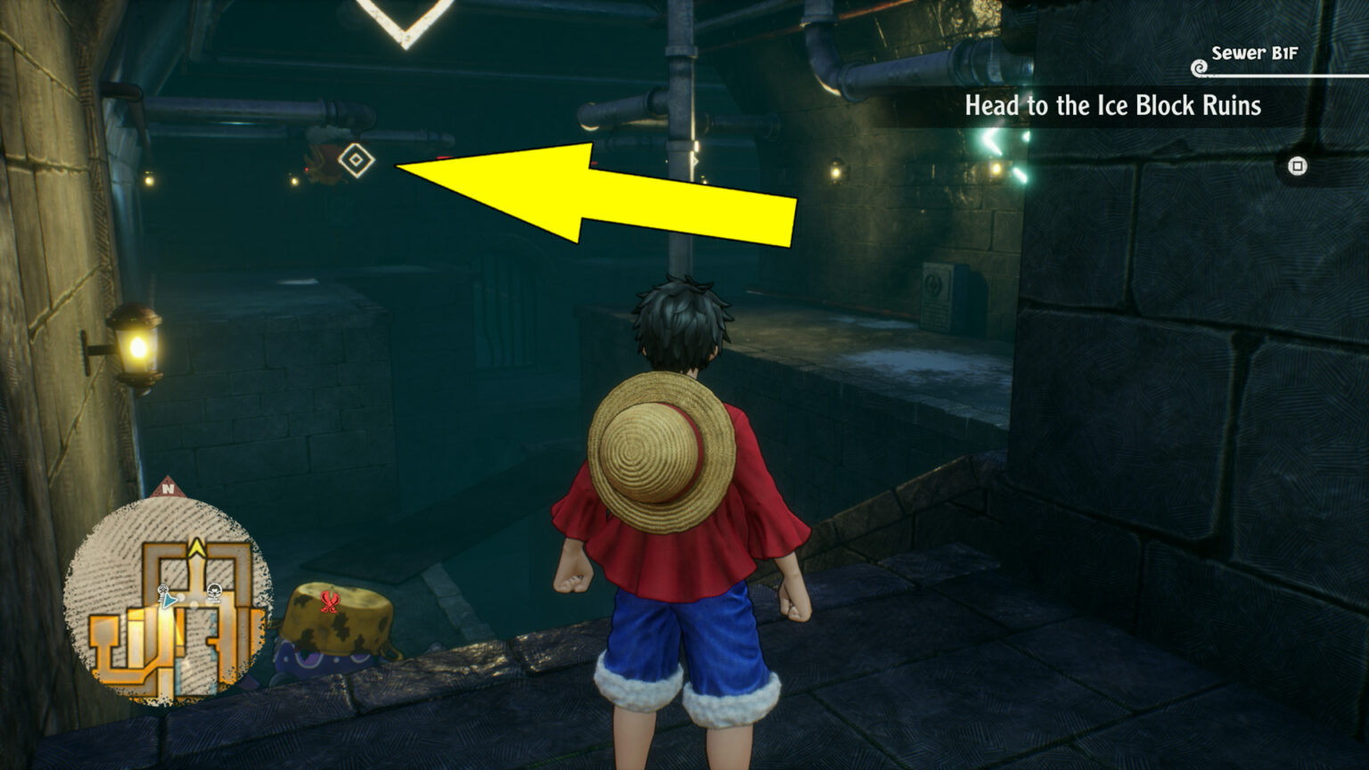 Helping Iceberg 3 Wild Golden Bats - One Piece Odyssey Guide
